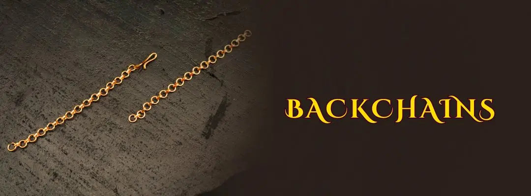 Back Chains | Gold Plated Silver Jewellery | 1 Gram Gold Jewellery ...