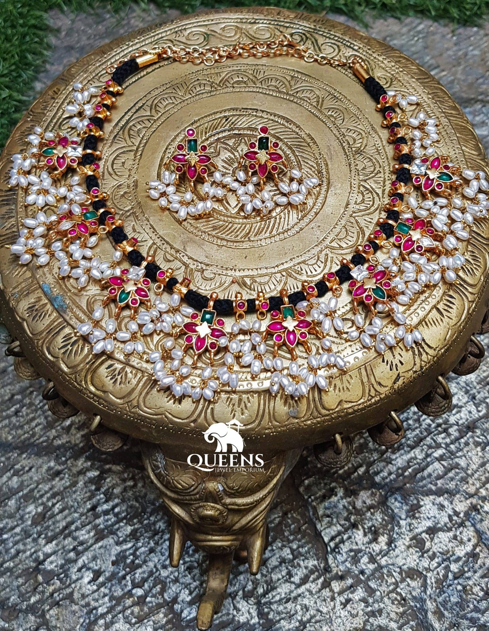 REVATHI GUTTAPUSALU|SILVER ALLOY|24 CT |GOLD PLATED |SOUTH INDIAN ...